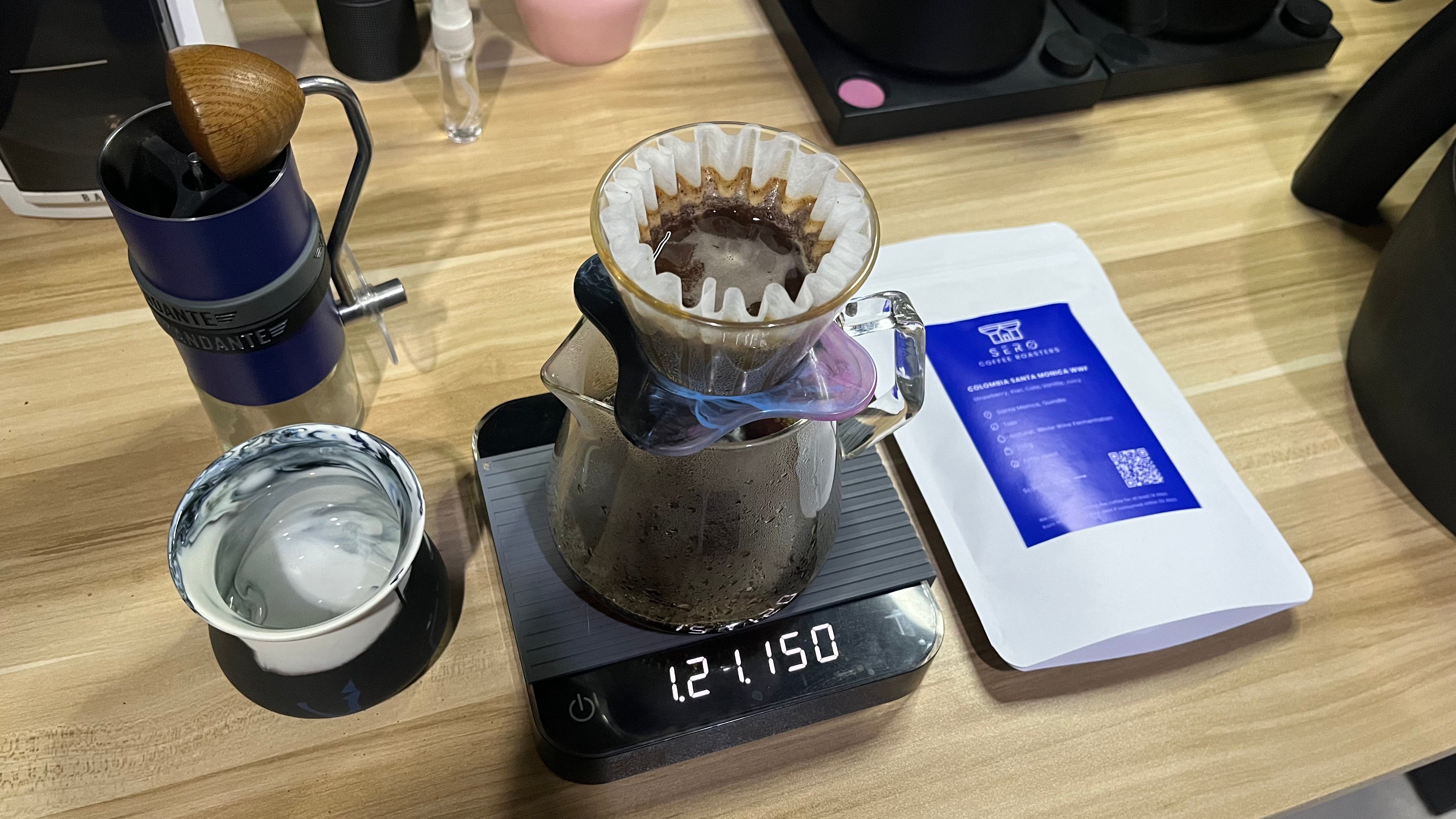 Colombia Santa Monica WWF in Flatbed brewer – Sero Coffee